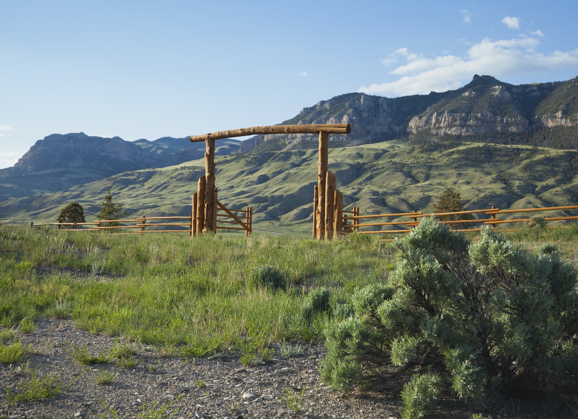 Ranch Gate Entrance Designs